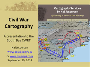 Hal Jespersen at Civil War Round Tables